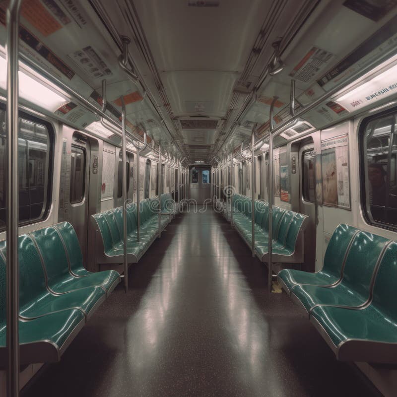 Inside Empty Train Metro Stock Illustrations – 1,039 Inside Empty Train ...