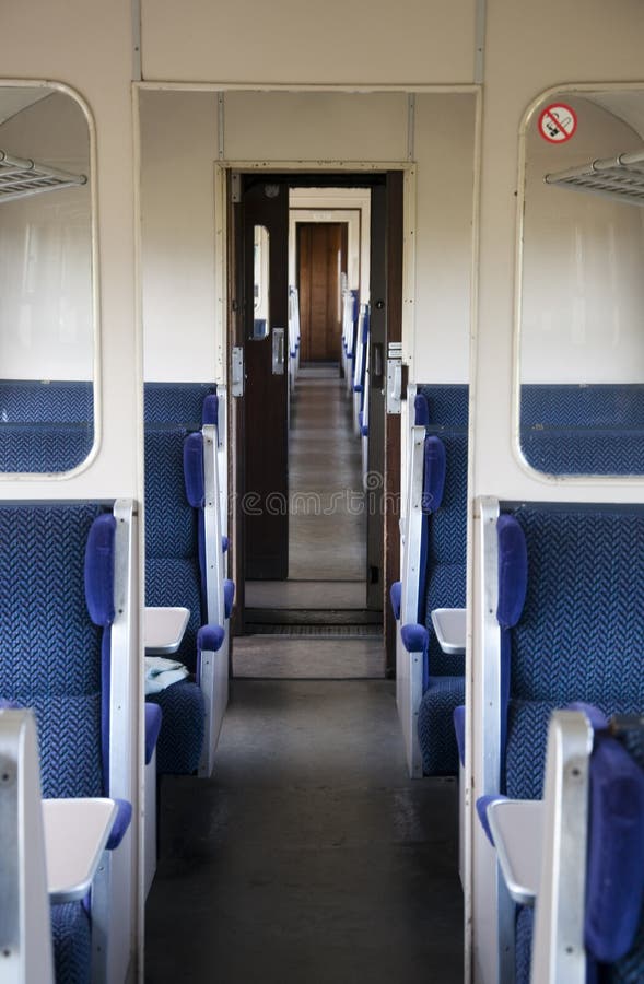 Inside the Empty Train Carriage Stock Photo - Image of steam, travel ...