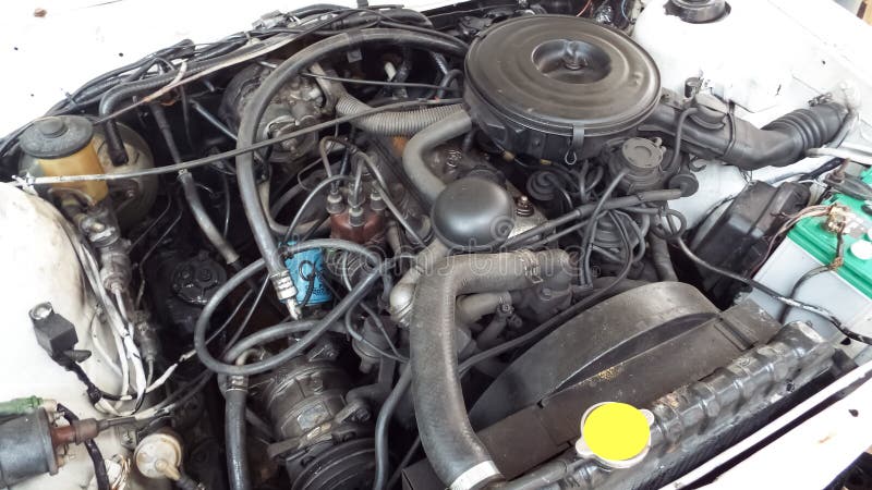 Inside of engine old car stock photo. Image of inside - 60699682