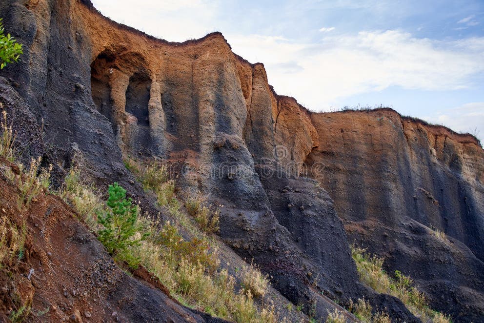 Inside an extinct volcano stock image. Image of ancient - 198919559