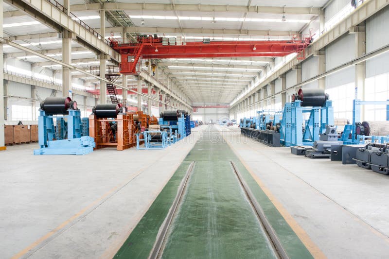 Inside of the Factory Building of the Enterprise Stock Photo - Image of ...
