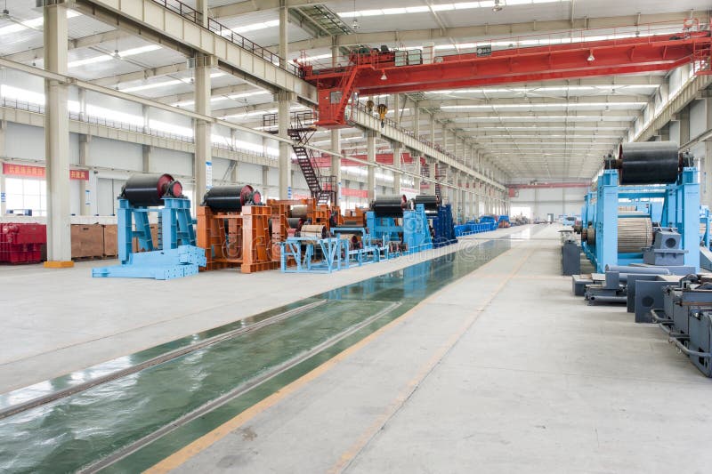 Inside of the Factory Building of the Enterprise Stock Photo - Image of ...