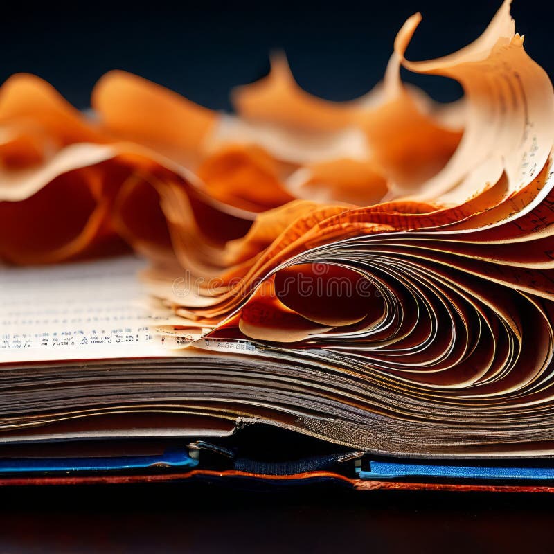 Inside a flat notebook stock illustration. Illustration of inside ...