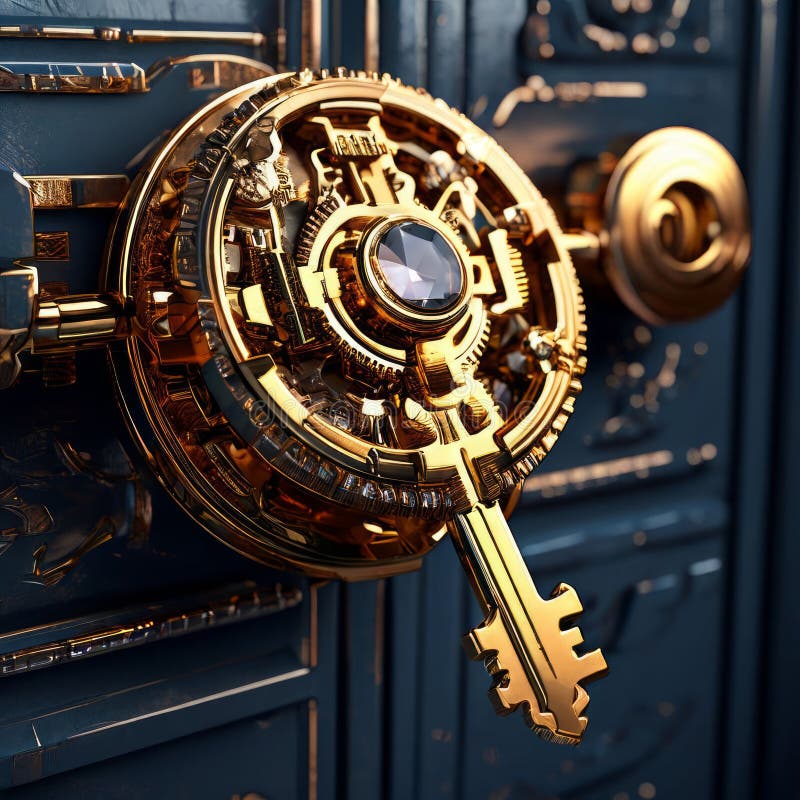 Inside a flat various keys stock illustration. Illustration of filled ...