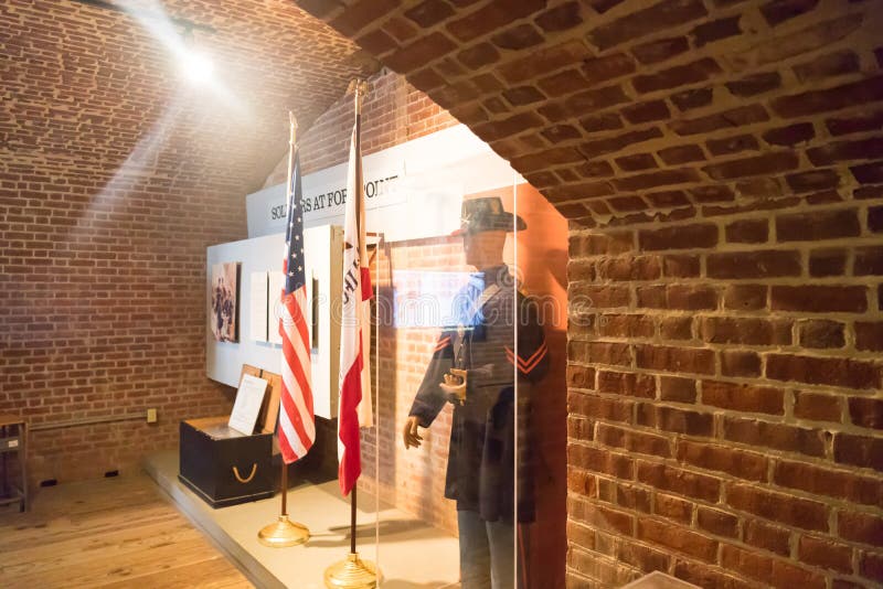 Inside Fort Point at San Francisco -10/19/2018 Editorial Image - Image ...