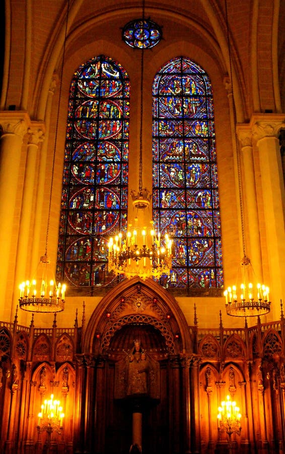 Inside a French Church stock photo. Image of iinside - 57036328
