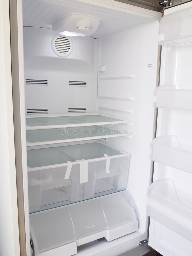 Inside fridge stock image. Image of equipment, empty - 78912859