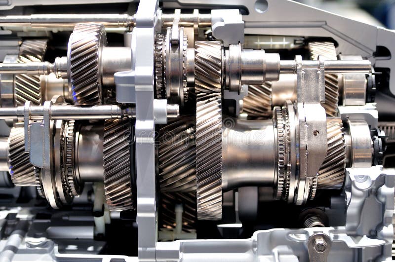 Gearbox cross-section. stock photo. Image of power, automobile - 34224936