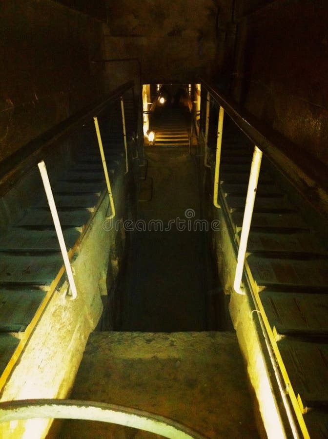 Inside the Great Pyramid of Giza, Cairo, Egypt. Stock Image - Image of ...