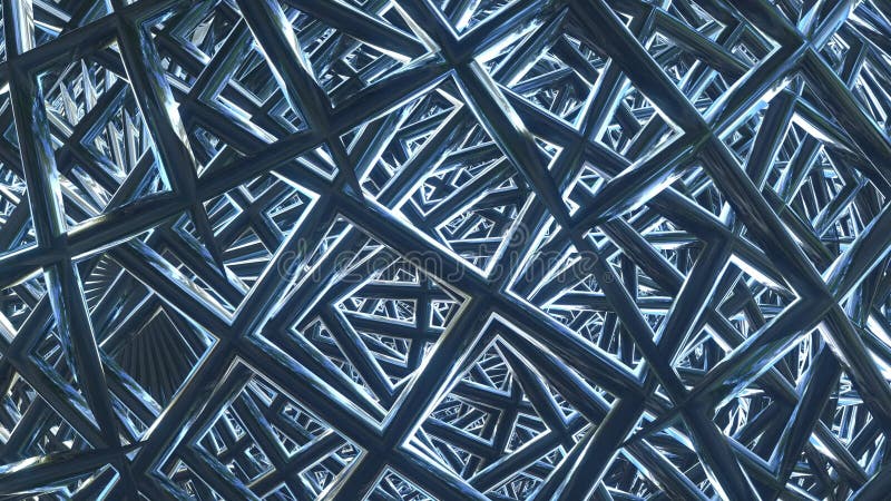 Inside the grid. stock video. Video of construction - 178413875