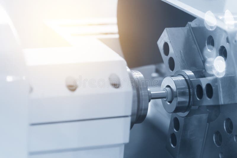 The Inside Grinding Machine . Stock Image - Image of detail, operator ...