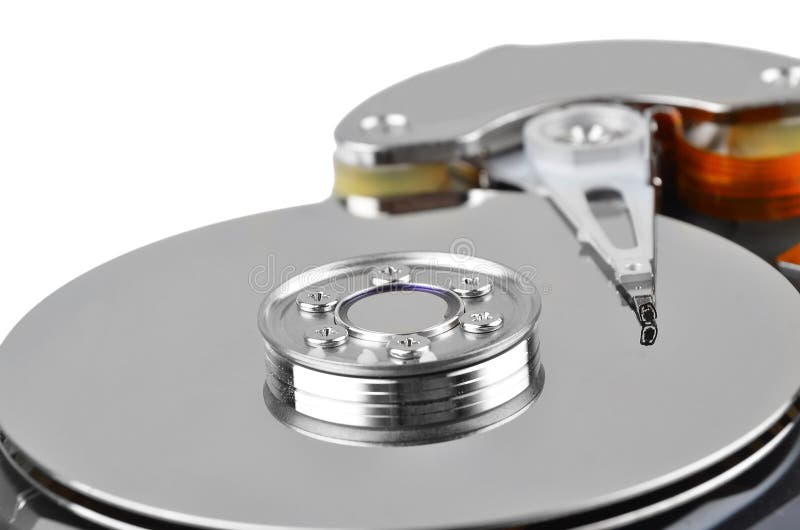 Inside hard disk drive stock photo. Image of backup, memory - 73712476