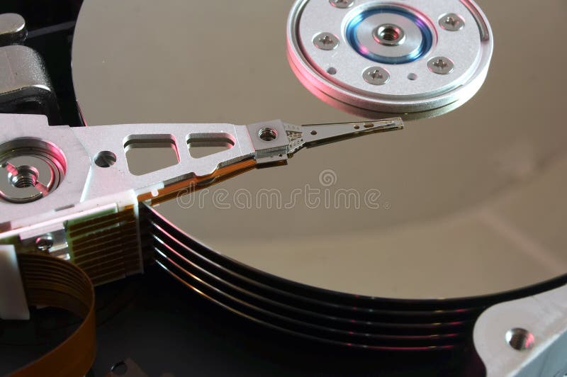 Inside Hard Drive Picture. Image: 1444278