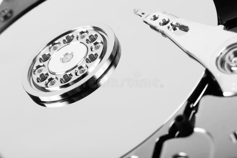 Inside hard drive stock image. Image of information, restoration - 62608631