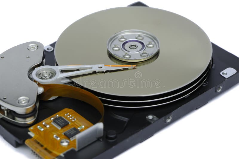 Inside of Harddisk stock photo. Image of magnetic, drive - 24532368