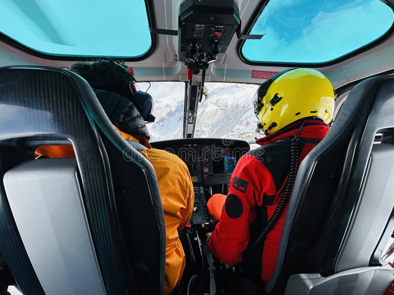 Inside the Helicopter Flight for Heliboarding in the Caucasus Mountains ...