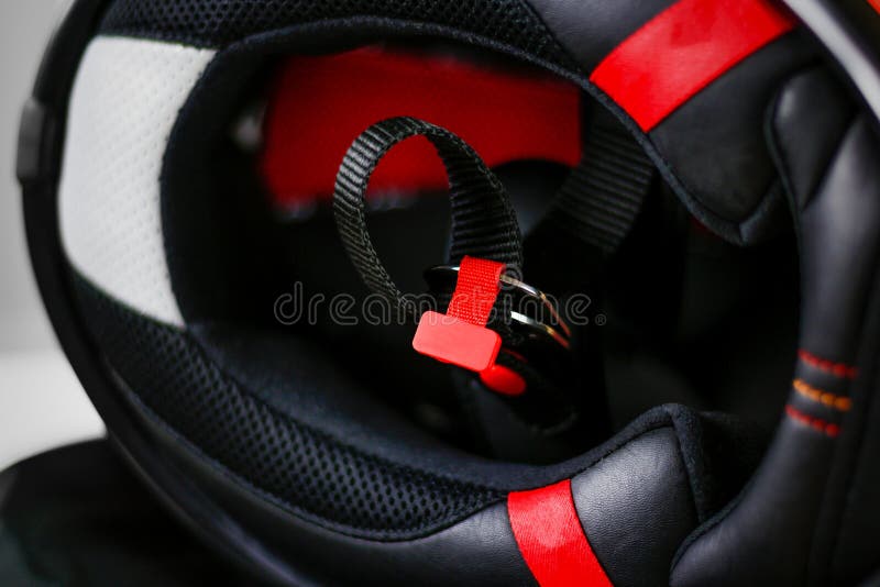 The Inside of the Helmet. Helmet from the Inside Stock Image - Image of ...