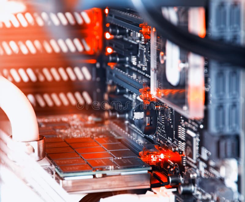 Inside Of Computer Wallpaper