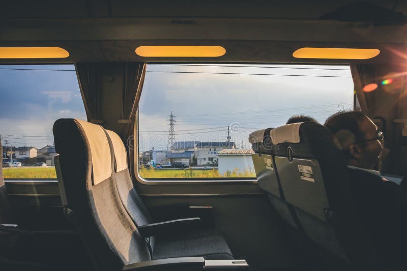 An Inside the High Speed Train Compartment 30 Oct 2013 Editorial Photo ...