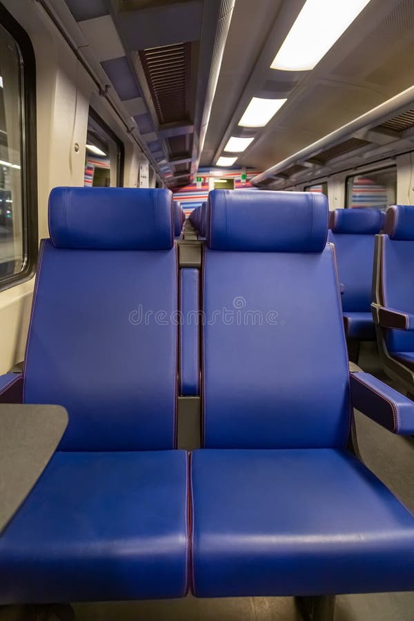 Inside High Speed Train stock image. Image of railroad - 269267515