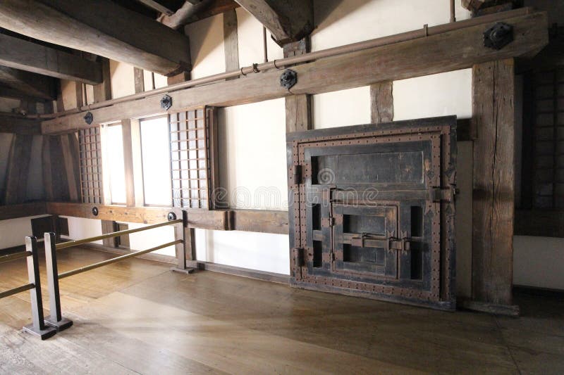 Inside of Himeji Castle in Himeji, Japan Stock Image - Image of ...
