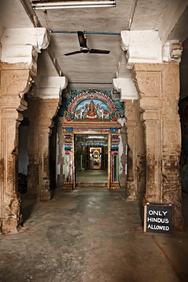 Inside Hindu temple stock image. Image of deities, india - 14012403