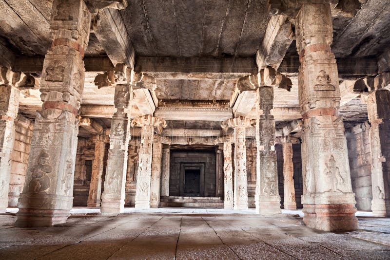 Inside hindu temple stock image. Image of building, angkor - 34787257