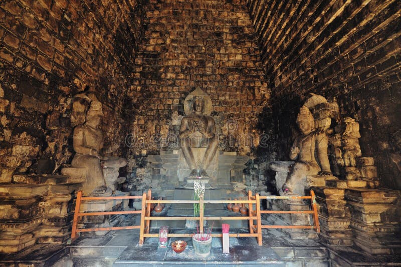 Inside of Hindu Temple. Java, Indonesia Stock Photo - Image of landmark ...
