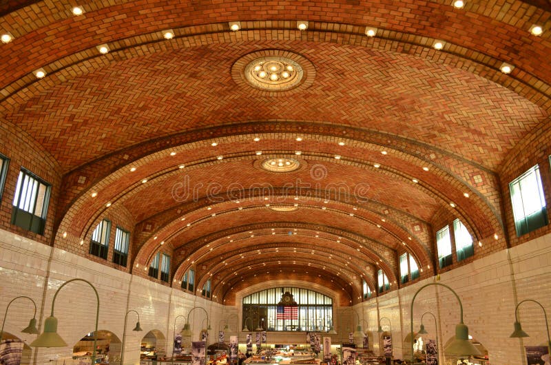 Inside the Historic West Side Market in Cleveland Editorial Photography ...