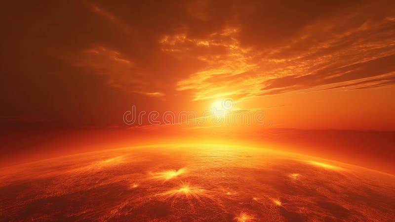 Inside a hot star in space stock photo. Image of heat - 308417988