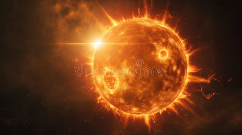 Inside a hot star in space stock photo. Image of esoterica - 308418346