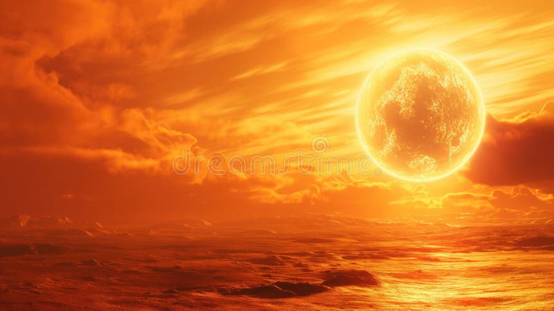 Inside a hot star in space stock photo. Image of earth - 308418664