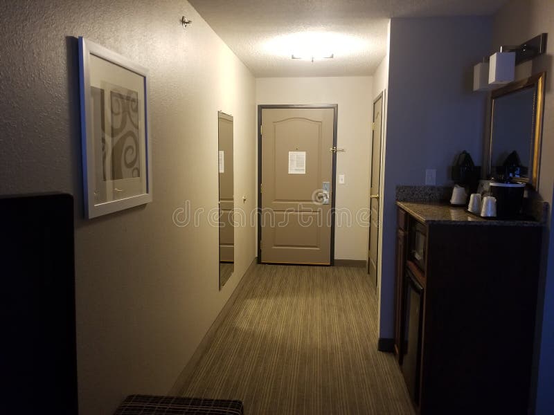 Inside hotel room stock image. Image of white, inside - 101414823