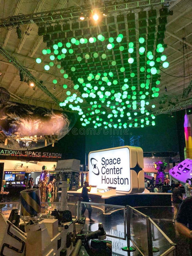 Inside the Houston Space Center in Houston, TX, USA Editorial ...