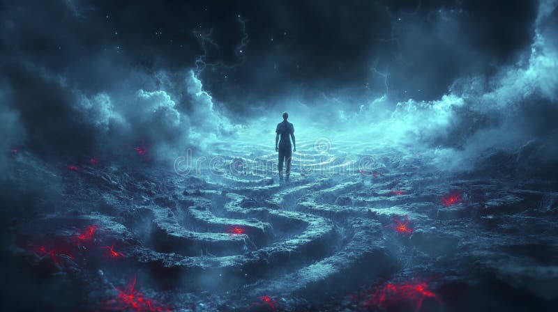 Inside a Human Mind, a Person Trapped in His Own Thoughts. Brain in the ...