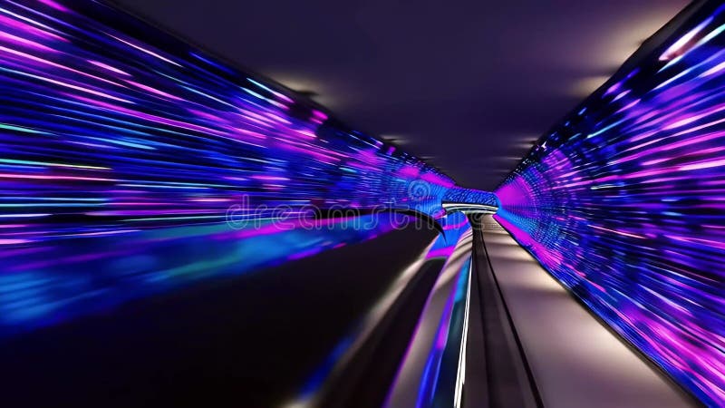 Inside a Hyperloop Tunnel at Hyperspeed, First-Person View Inside a ...