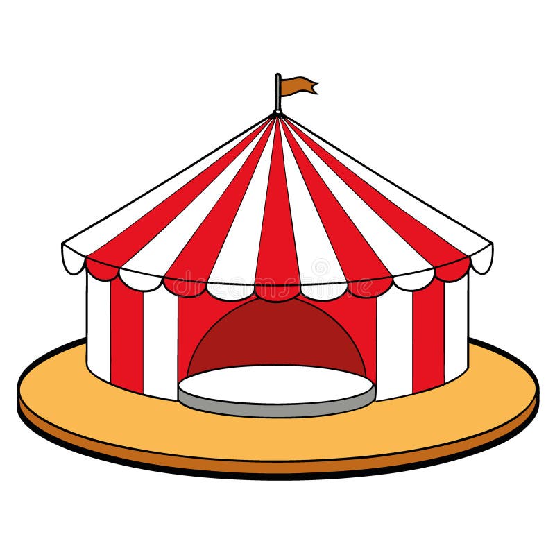 Interior Circus Tent Stock Illustrations – 299 Interior Circus Tent ...