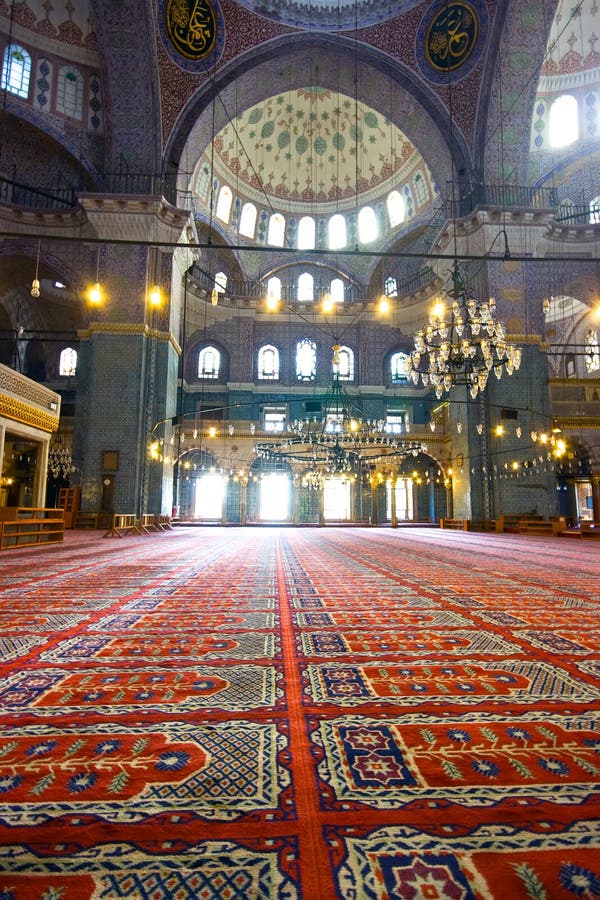 Islamic Mosque with Minarets Stock Photo - Image of background, scenic ...