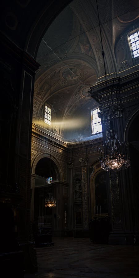 Inside an Italian Cathderal, Ferrara, Italy Editorial Photography ...
