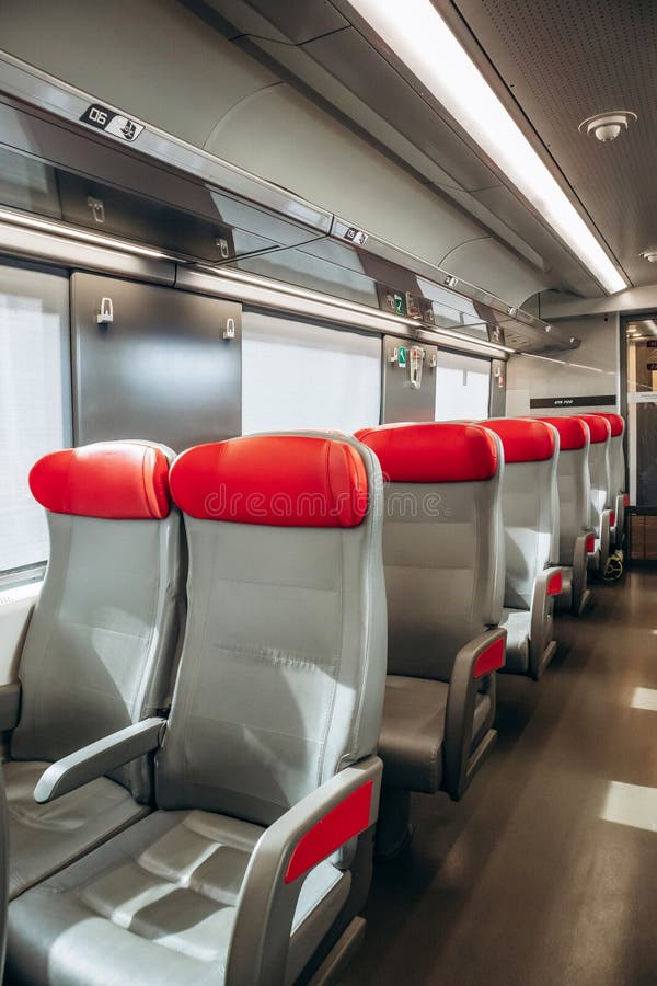 Inside Italian Frecciarossa High Speed Train Stock Photos - Free ...
