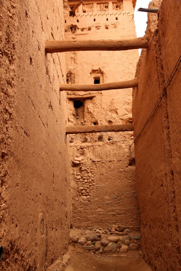 Inside Kasbah stock photo. Image of defense, achievement - 24344608