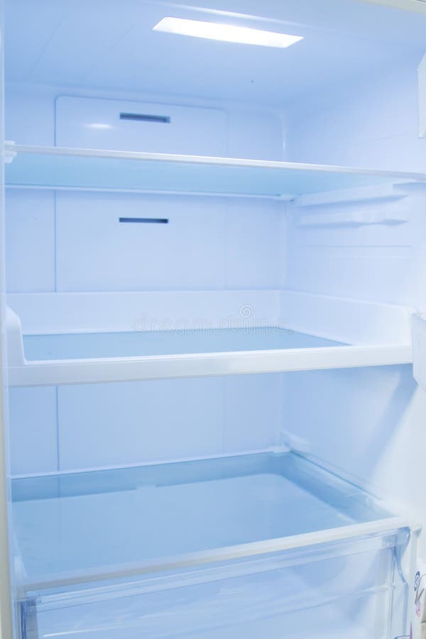 Inside the Kitchen Refrigerator Stock Photo - Image of appliance ...
