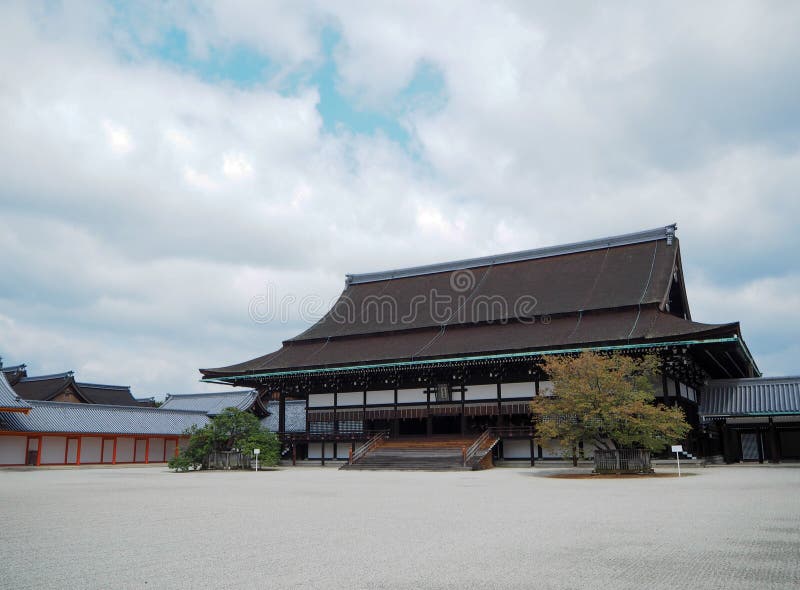 Inside the Kyoto Imperial Palace Stock Photo - Image of architecture ...