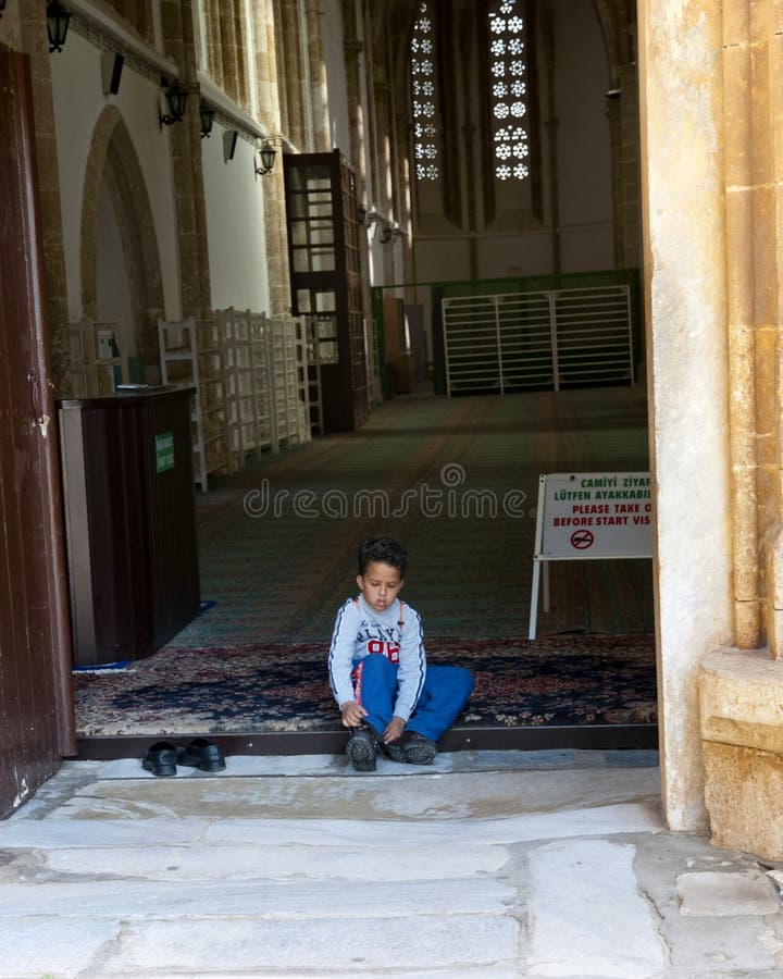 Inside the Lala Mustafa Pasha Mosque Editorial Photography - Image of ...