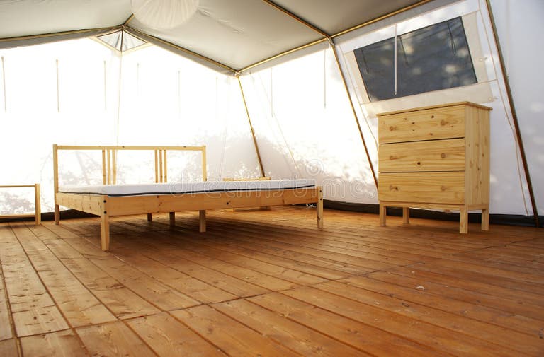 Inside a Large Luxurious Tent Stock Image - Image of mountaineering ...