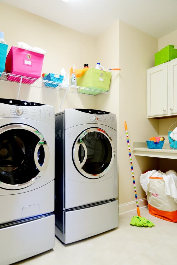 Inside laundry room stock image. Image of laundry, bright - 21396179
