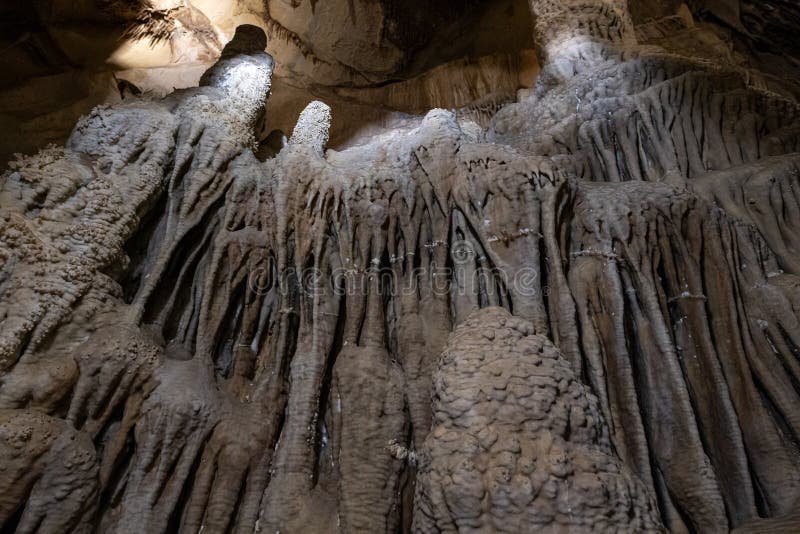 Water Drop Inside the Lehman Caves, Nevada Stock Photo - Image of cave ...