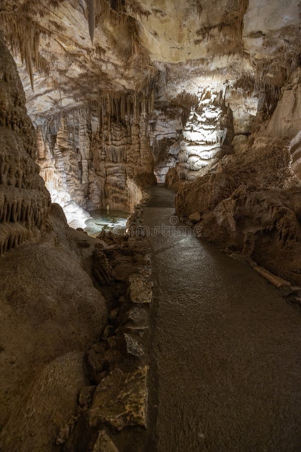 Water Drop Inside the Lehman Caves, Nevada Stock Photo - Image of ...