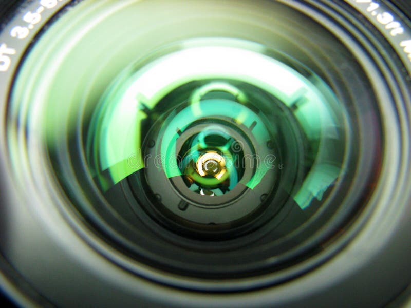 Inside of a lens stock photo. Image of zoom, visible - 51380664