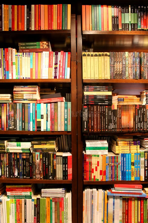 Inside the library editorial stock photo. Image of bucharest - 46374923